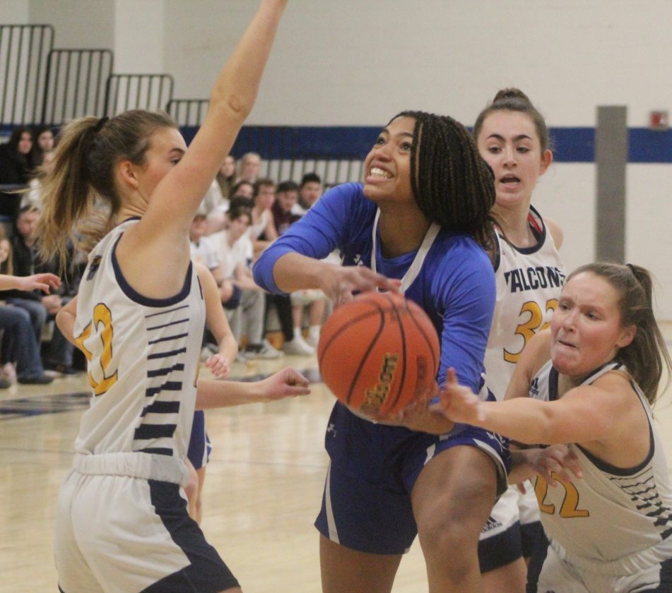 Falcons suffocate Cavs in Division II girls quarters, 53-29 | News ...